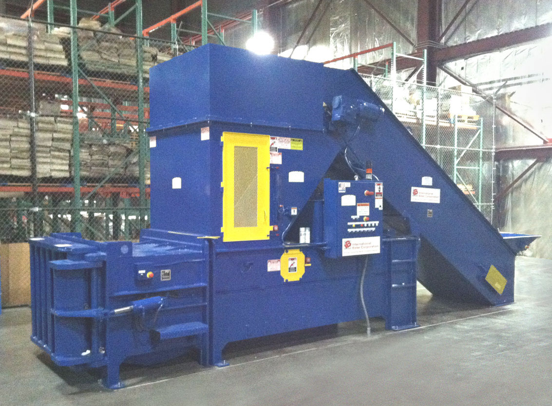 Horizontal Closed Door Baler - BE Equipment Inc