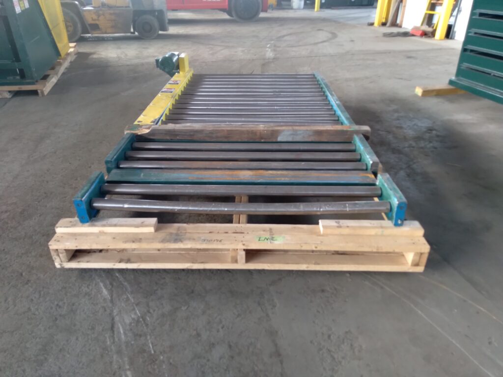 International Baler Power Roller Table - BE Equipment